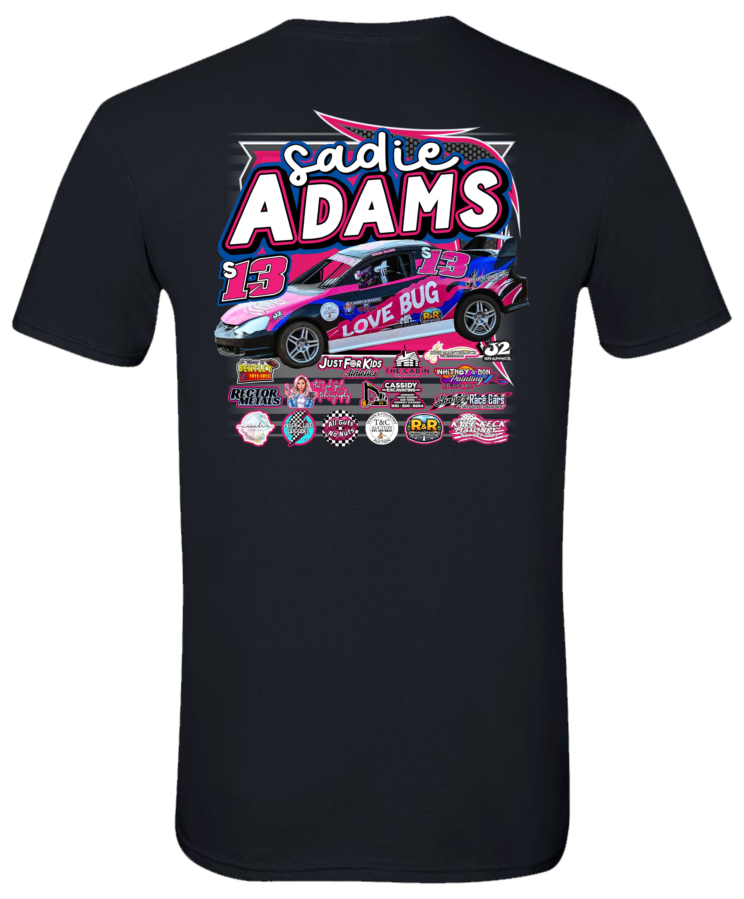Sadie Adams Racing 2025 – Goose Creek Boutique Printing Co